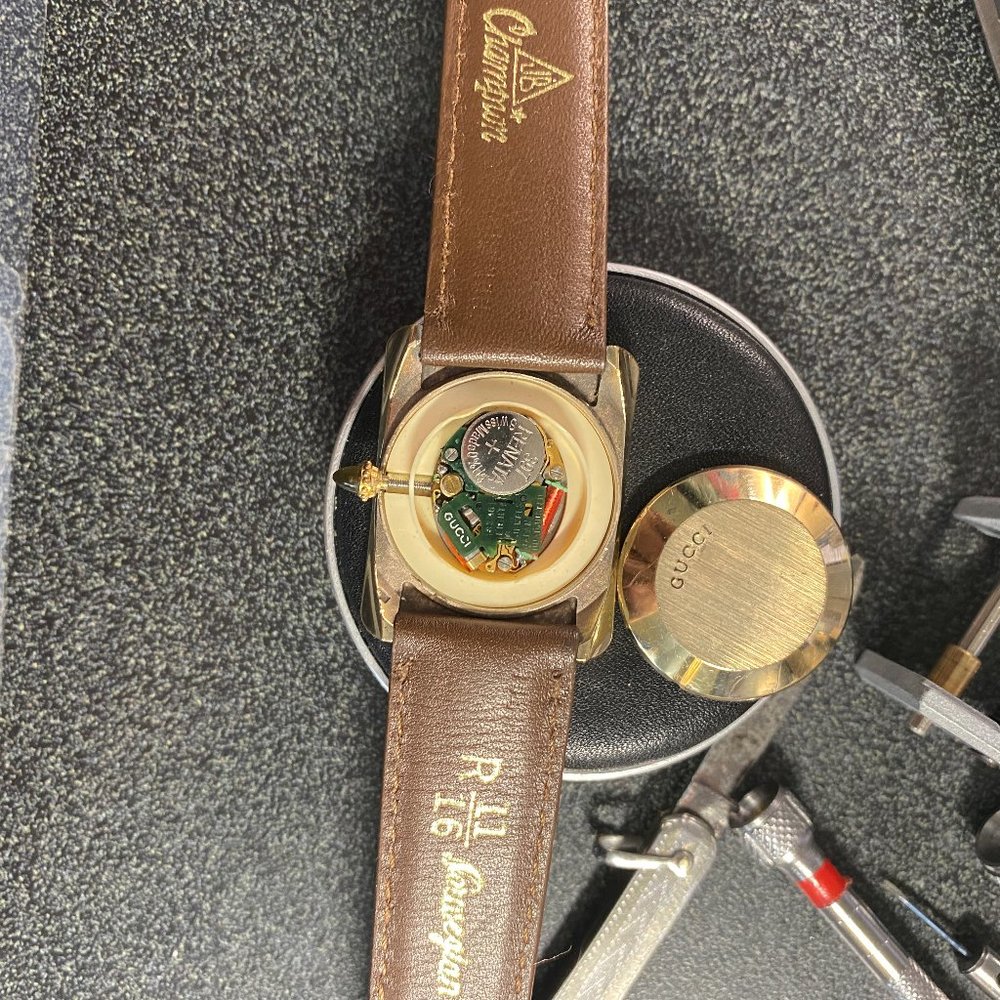 Vintage Original Rare 1970's Gucci Battery Powered Wa… - Gem